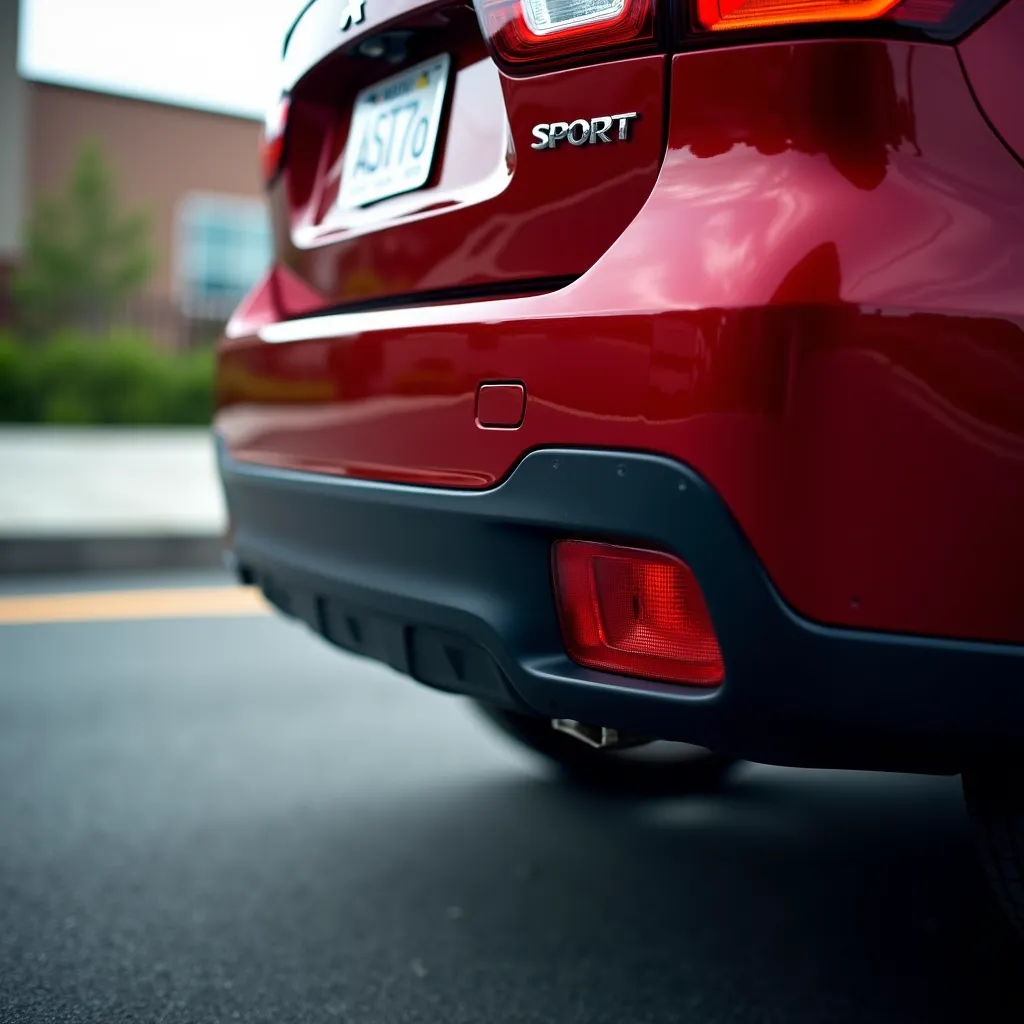 Exploring the 2015 Mitsubishi Outlander Sport Rear Bumper